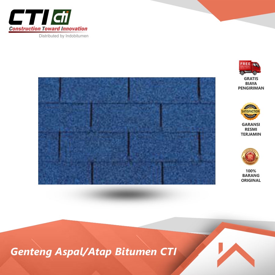 Jual Atap Bitumen CTI CT3 Blue | Shopee Indonesia
