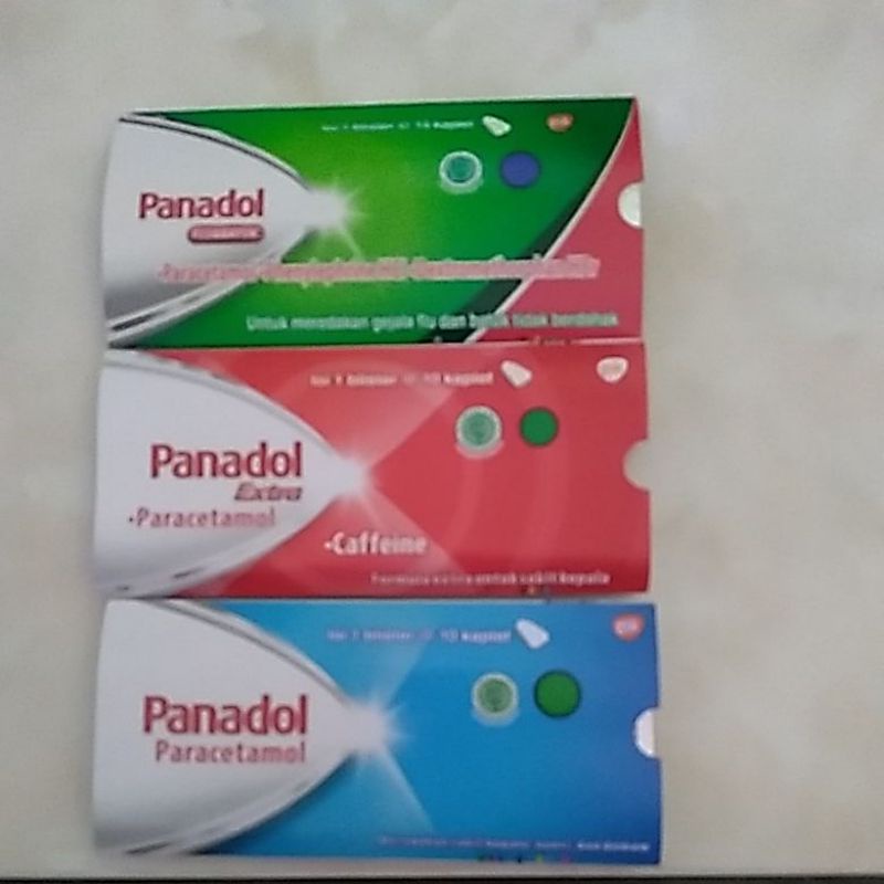 Jual Panadol dan fasidol forte pereda nyeri dan demam | Shopee Indonesia