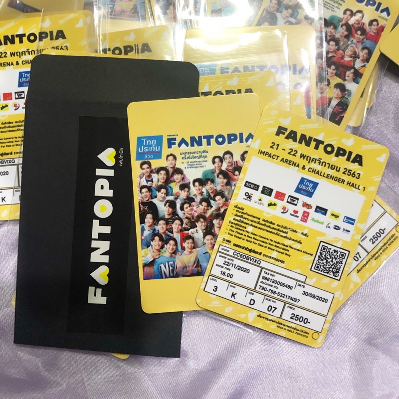Jual Fantopia Concert Ticket fake unofficial | Shopee Indonesia