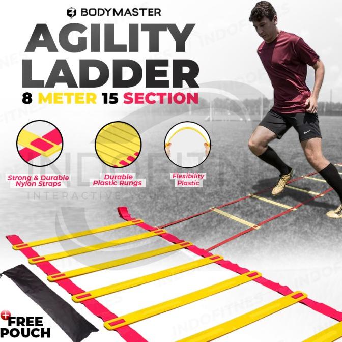 Jual Agility Ladder | Adjustable Speed Fitness Ladder | Tangga ...