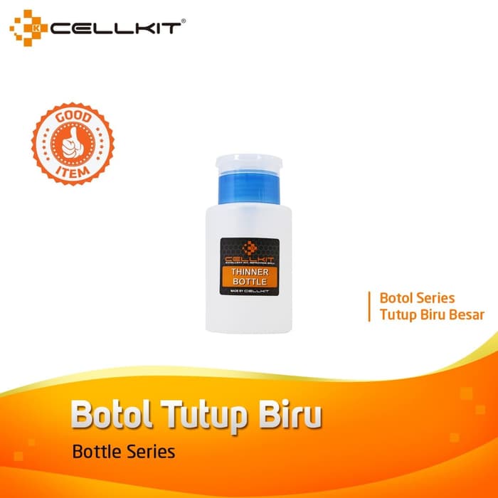 Jual BOTOL THINNER TEMPAT THINNER CELLKIT (TUTUP BIRU) | Shopee Indonesia