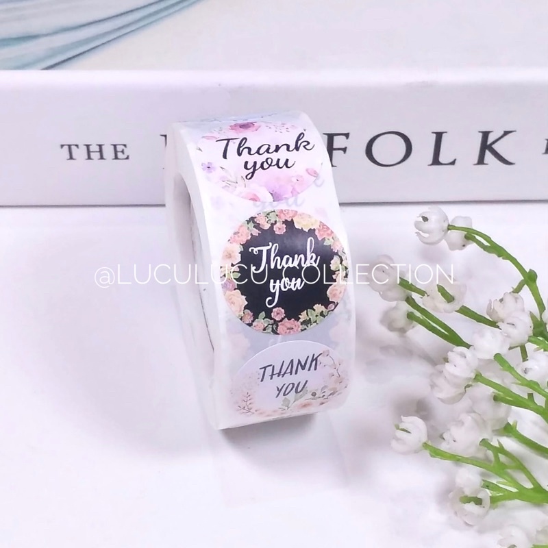 Jual Sticker Thank You (25 pcs) / Stiker Thank You / Sticker Hand Made ...
