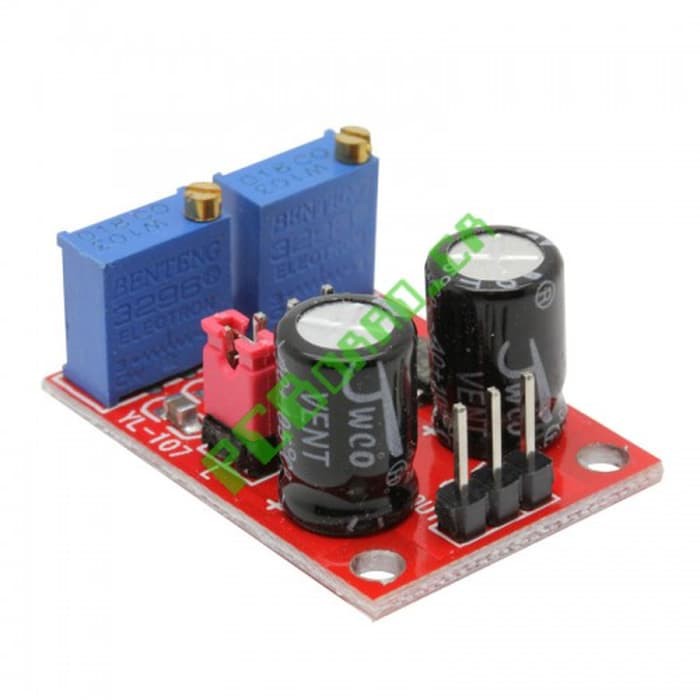 Jual NE555 pulse frequency adjustable duty cycle square wave module ...