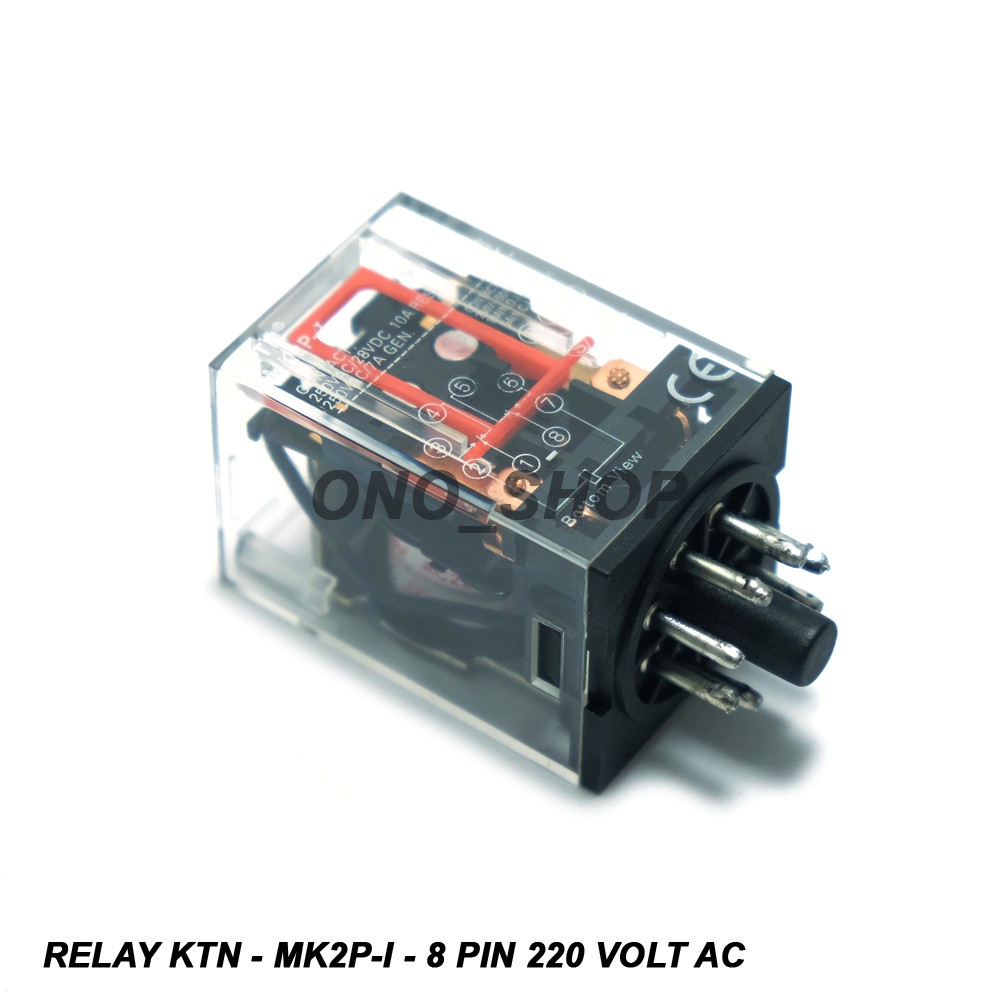 Jual Relay KTN - MK2P-I - 8 Pin 220 Volt AC | Shopee Indonesia