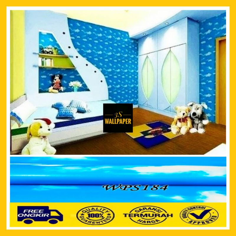 Jual Wallpaper Dinding Ruang Tamu Salur Polkadot Hijau Pink Bata Hk Wallpaper Wallpaper Sticker ...