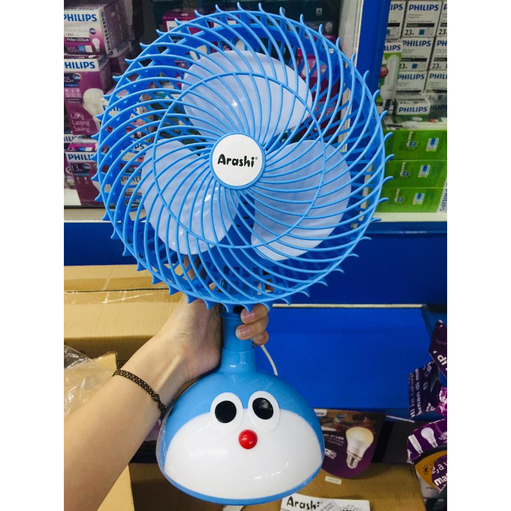 Jual Arashi Hyperlite Kipas Angin Meja Mini Karakter Doraemon 8 inch ...