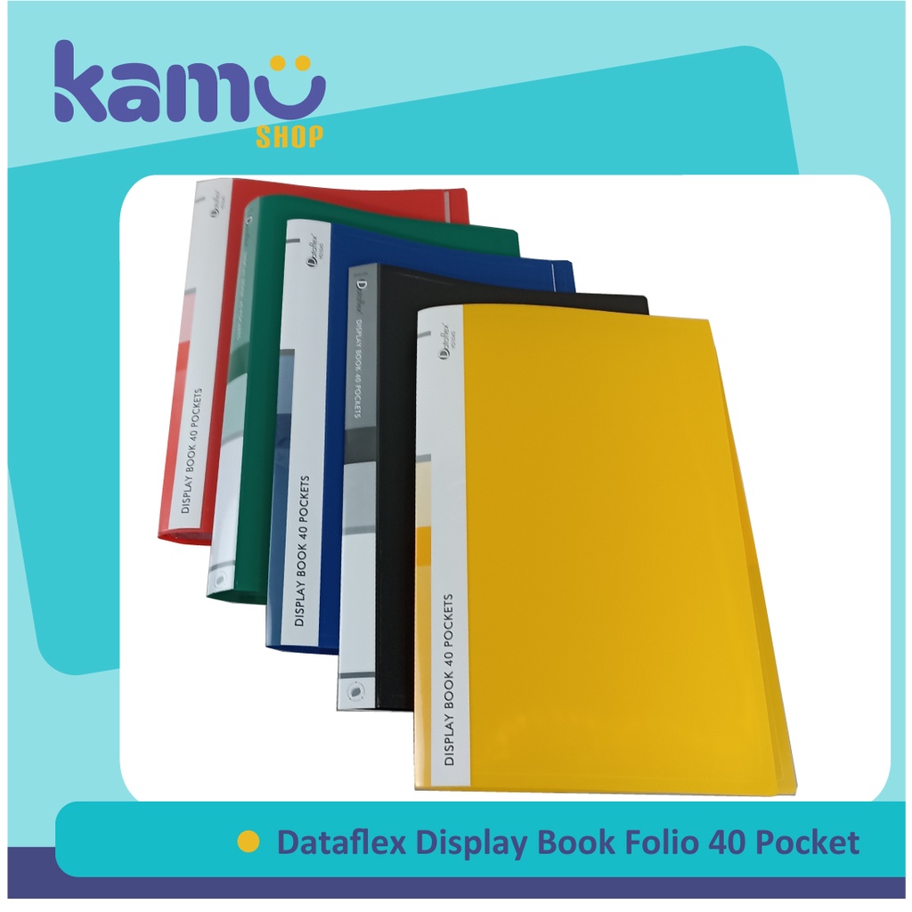 Jual Dataflex Display Book Folio 40 Pockets / Clear Holder / Document ...