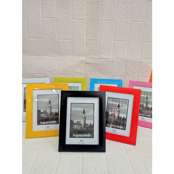 Jual Bingkai foto ukuran 5R frame foto ukuran 5r aesthetic bisa plus ...