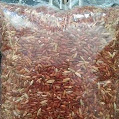 Jual Beras merah 500gr pakan ayam dan burung curah kiloan puter ...