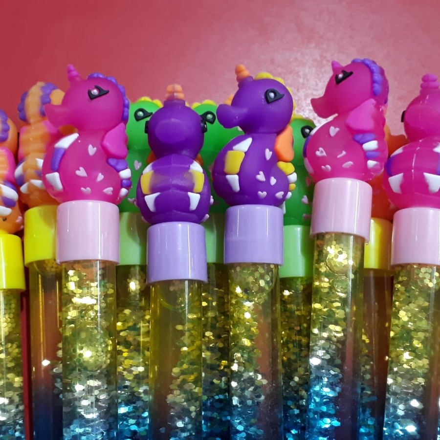 Jual Pulpen Led Glitter Kuda Laut / Pen Sea Horse / Nyala / Pen Gel ...