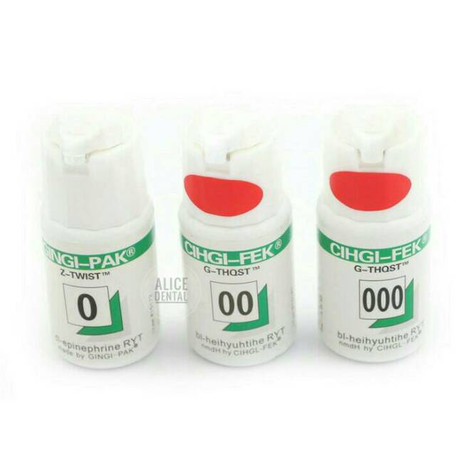 Jual Benang retraksi gusi 0 00 000 dental gingiva gingival gigi ...
