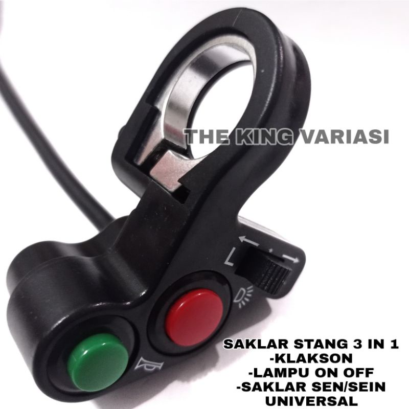 Jual SAKLAR STANG MOTOR/SAKLAR 3 IN 1/SAKLAR SEN,SAKLAR KLAKSON ,SAKLAR ...