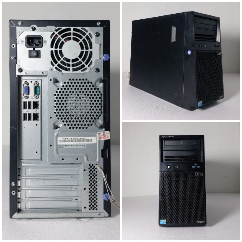 Jual Pc Server Ibm X3100 M5 Tower Xeon E3-1220 V3 Ram 8Gb Hdd 500Gb ...