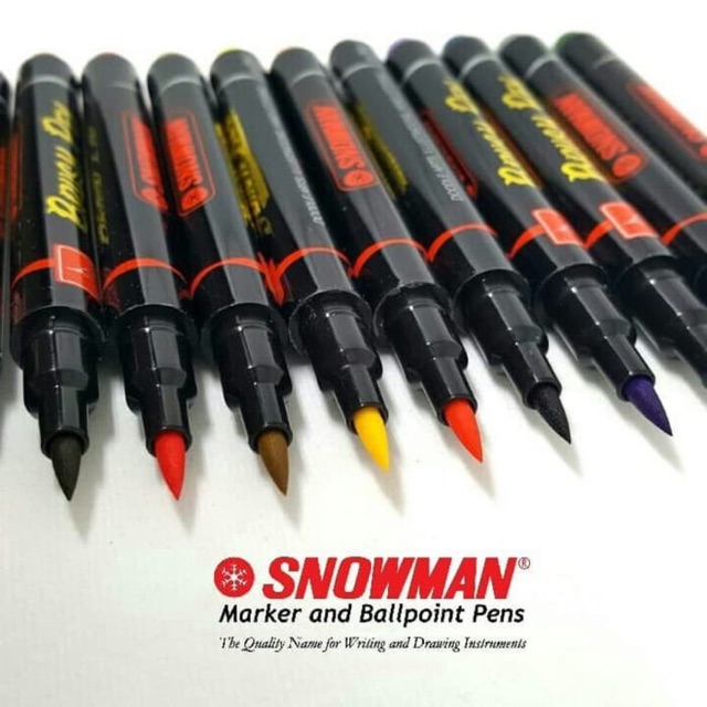 Jual Snowman Brush Pen BM-1 | Shopee Indonesia