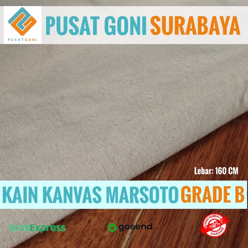 Jual Kain Kanvas Lukis Anyaman Marsoto Grade B - Bahan Kanvas Lukis ...