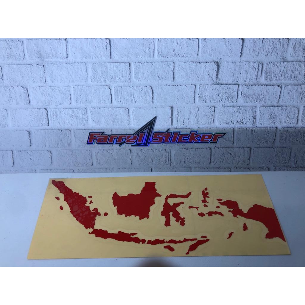 Jual Stiker peta sticker Indonesia | Shopee Indonesia