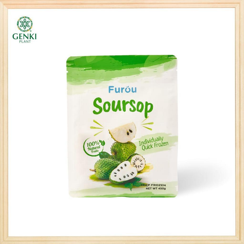 Jual Furou Frozen Soursop (IQF) / Buah Sirsak Beku - 450 g | Shopee ...