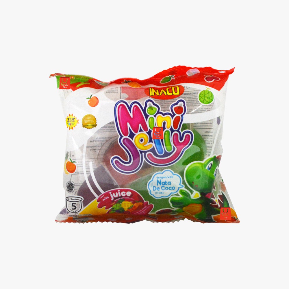 Jual PACK Inaco Mini Jelly dengan Nata De Coco Isi 5 Cups Aneka Rasa ...