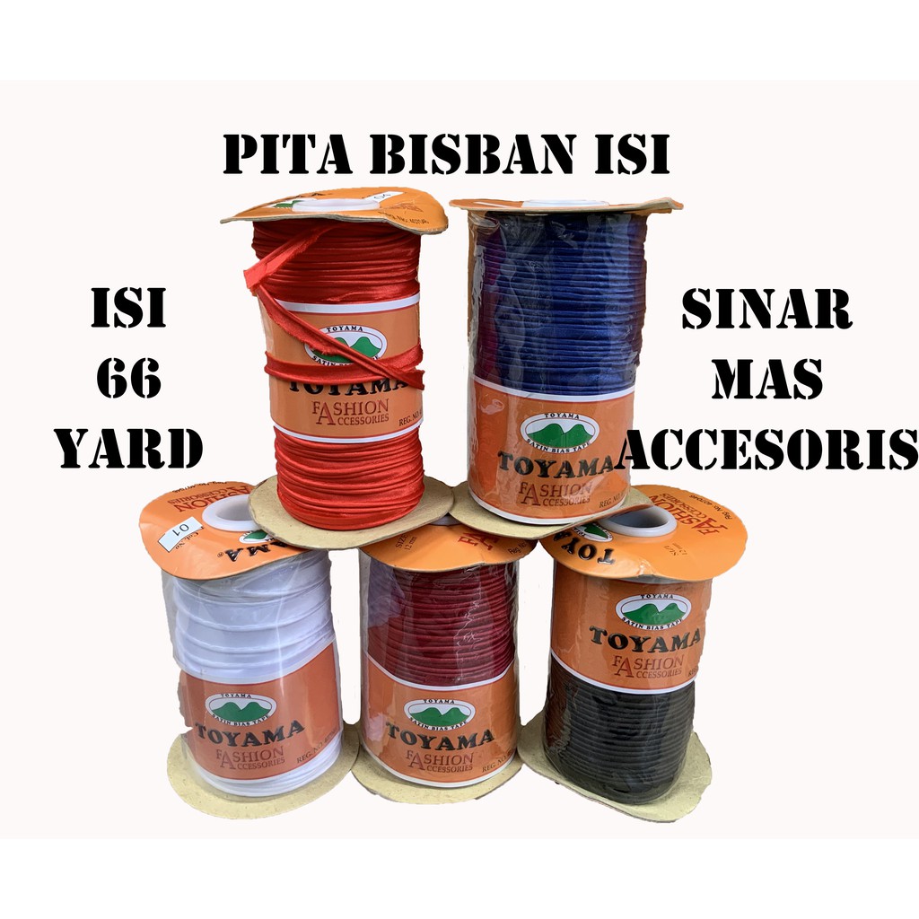 Jual Bisban SATIN ISI rol Toyama | Shopee Indonesia