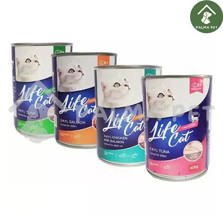 Jual Life Cat Can Kitten 400 Gram | Shopee Indonesia