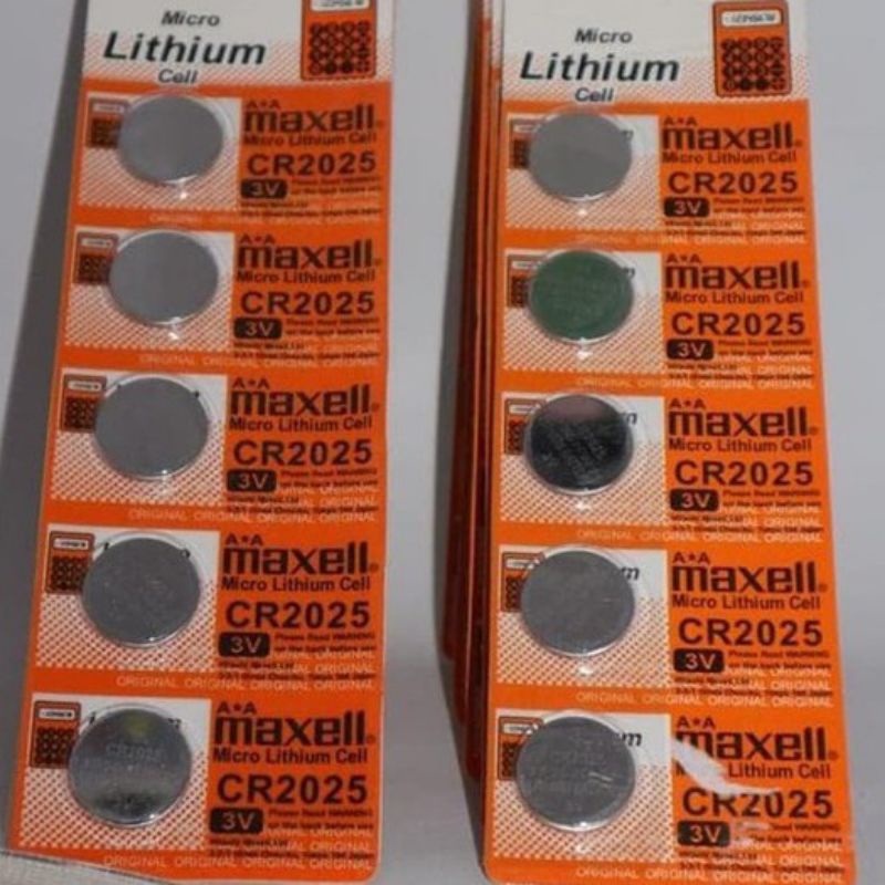 Jual Baterai CR2025 Lithium Cell Ecer Per Pcs | Shopee Indonesia