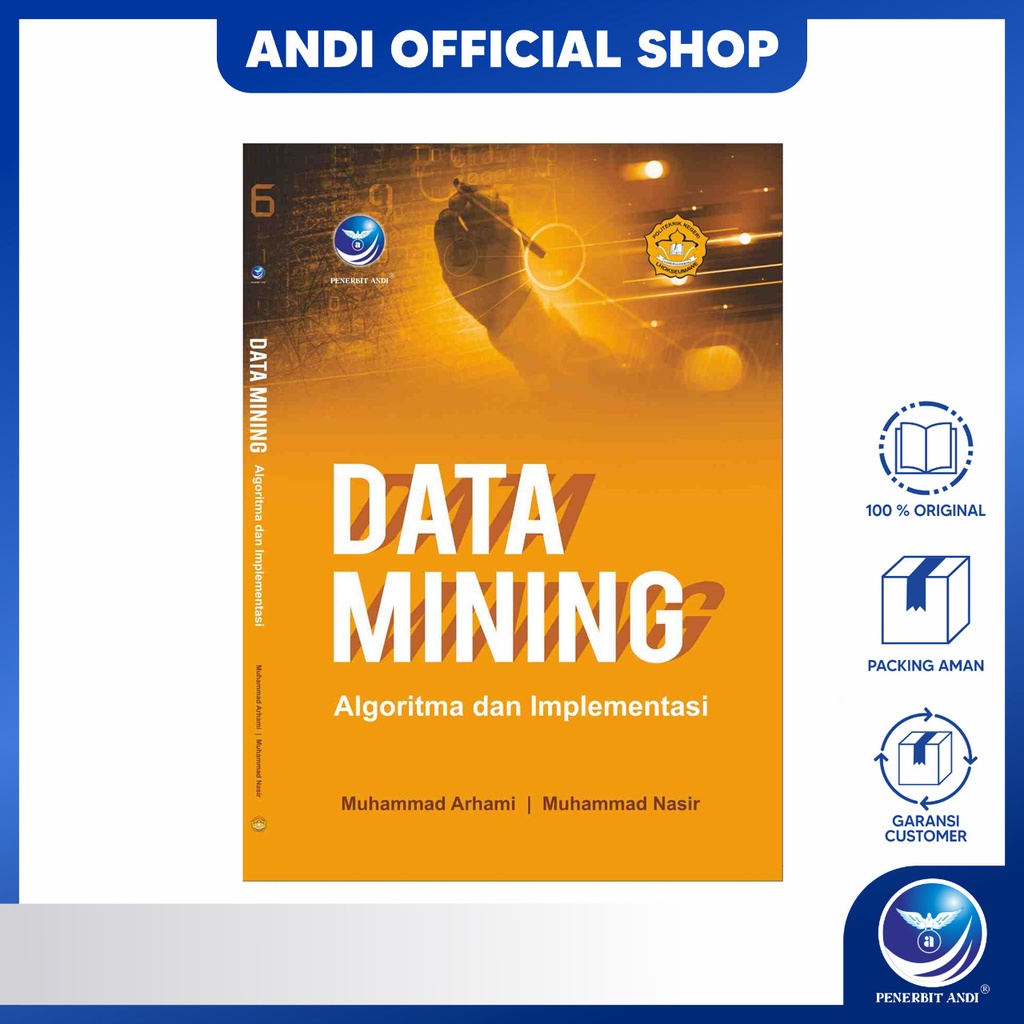 Jual Penerbit Andi - Data Mining, Algoritma Dan Implementasi | Shopee ...