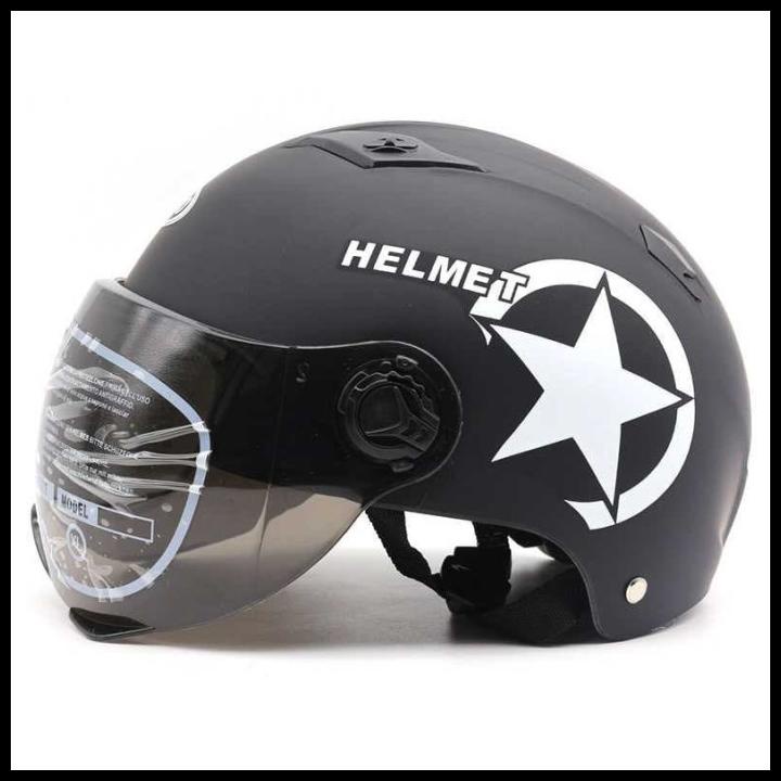 Jual Helm Sepeda Listrik Skuter Motor Listrik Half Face Zoro | Shopee ...