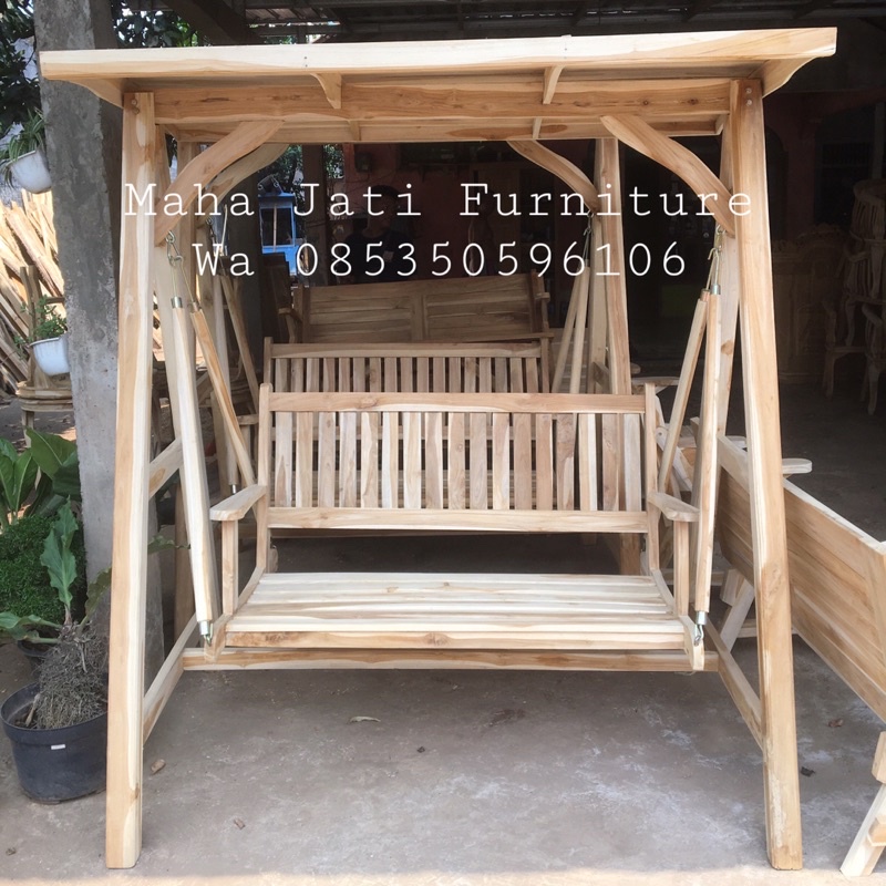 Jual Kursi ayuan jati, Bandulan kayu jati , kursi ayunan taman murah ...