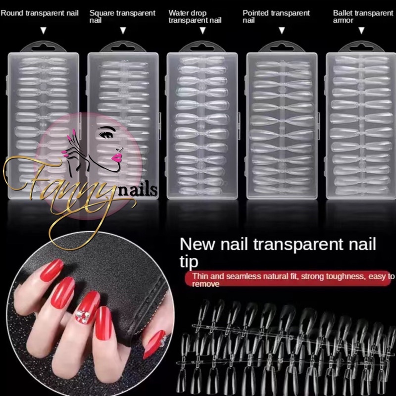 Jual NEW SOFT NAIL ELASTIC TIP NAILS KUKU PALSU LENTUR UNTUK NAIL ...