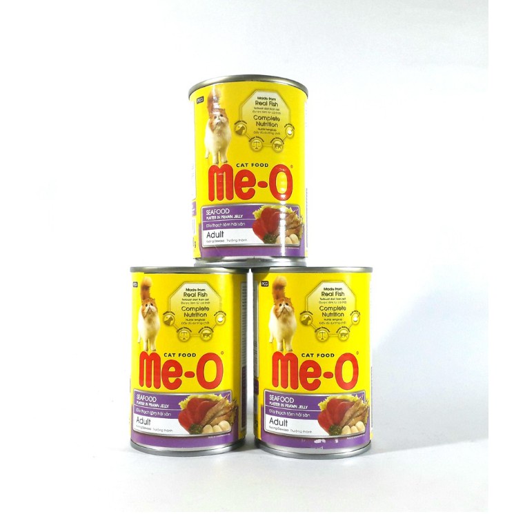 Jual MEO ME-O Kaleng 400 Gram Makanan Kucing Basah Wet Food Cat Food ...