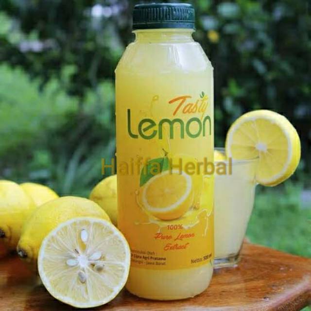 Jual Sari Lemon Tasty Lemon Murni Segar Asli Original 500ml | Shopee ...