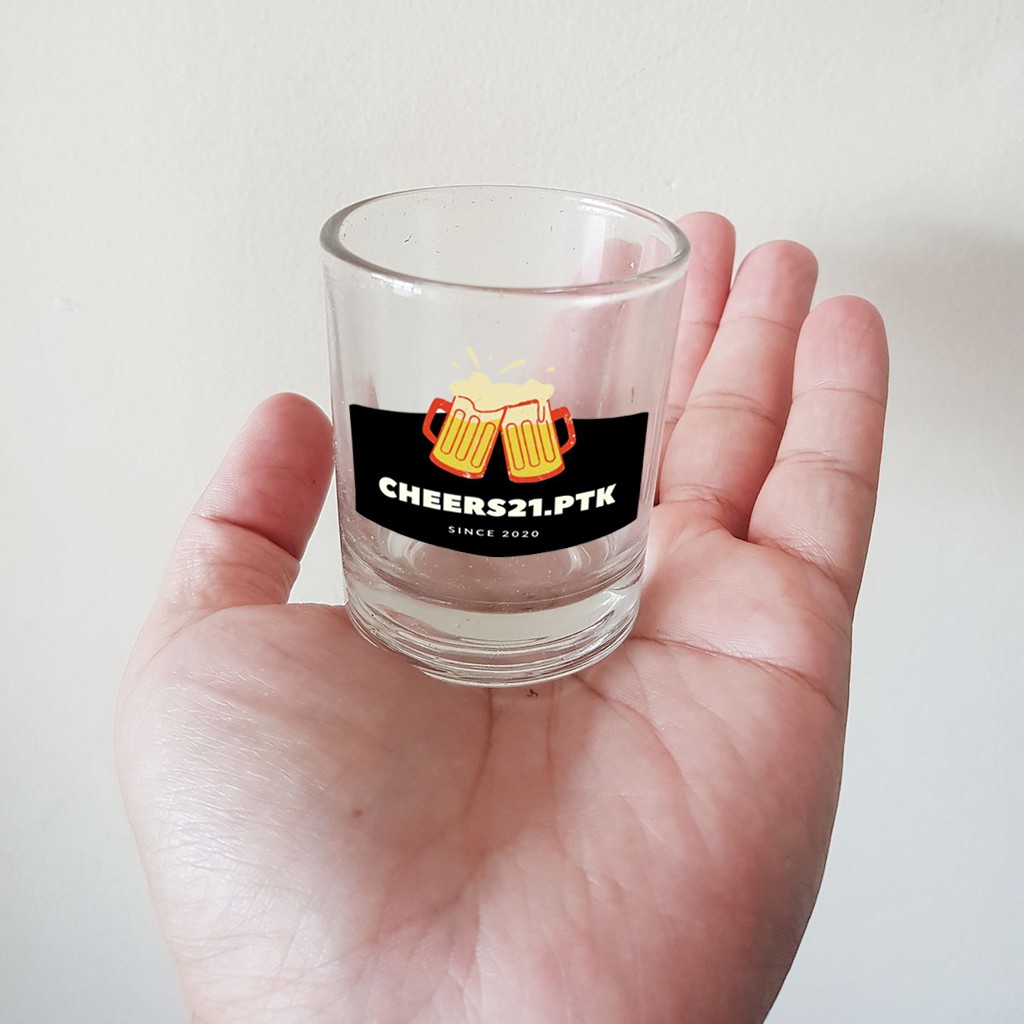 Jual Sloki Custom Design - Decal Gambar Unik - Short Glass Souvenir ...