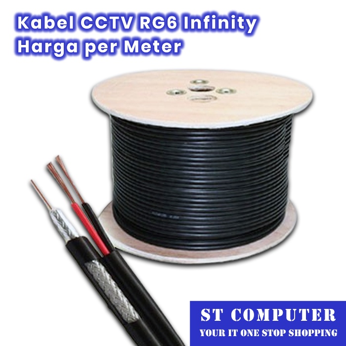 Jual Kabel CCTV RG6 Infinity Harga per Meter | Shopee Indonesia