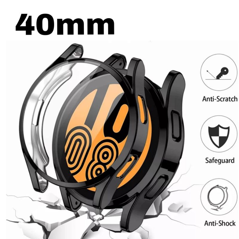 Jual Case Casing Full Cover Layar Soft Silicone Samsung Galaxy Watch 4 ...