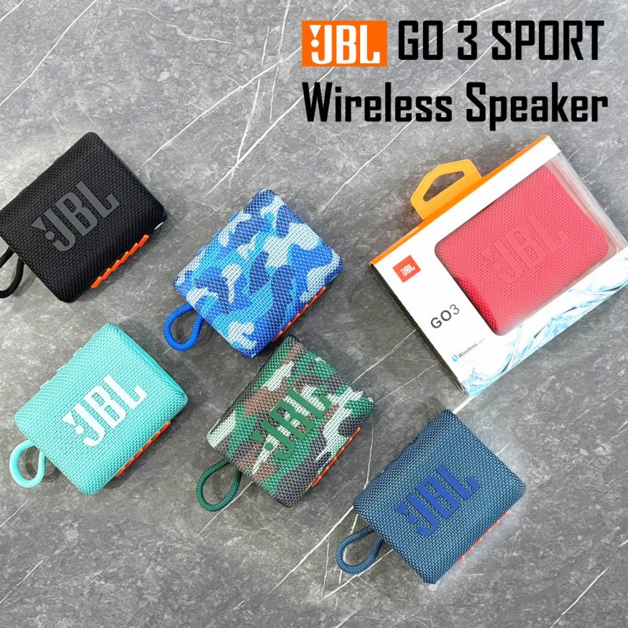 Jual SPEAKER JBL GO 3 SPEAKER BLUETOOTH POTABLE MEGA BASS | Shopee ...