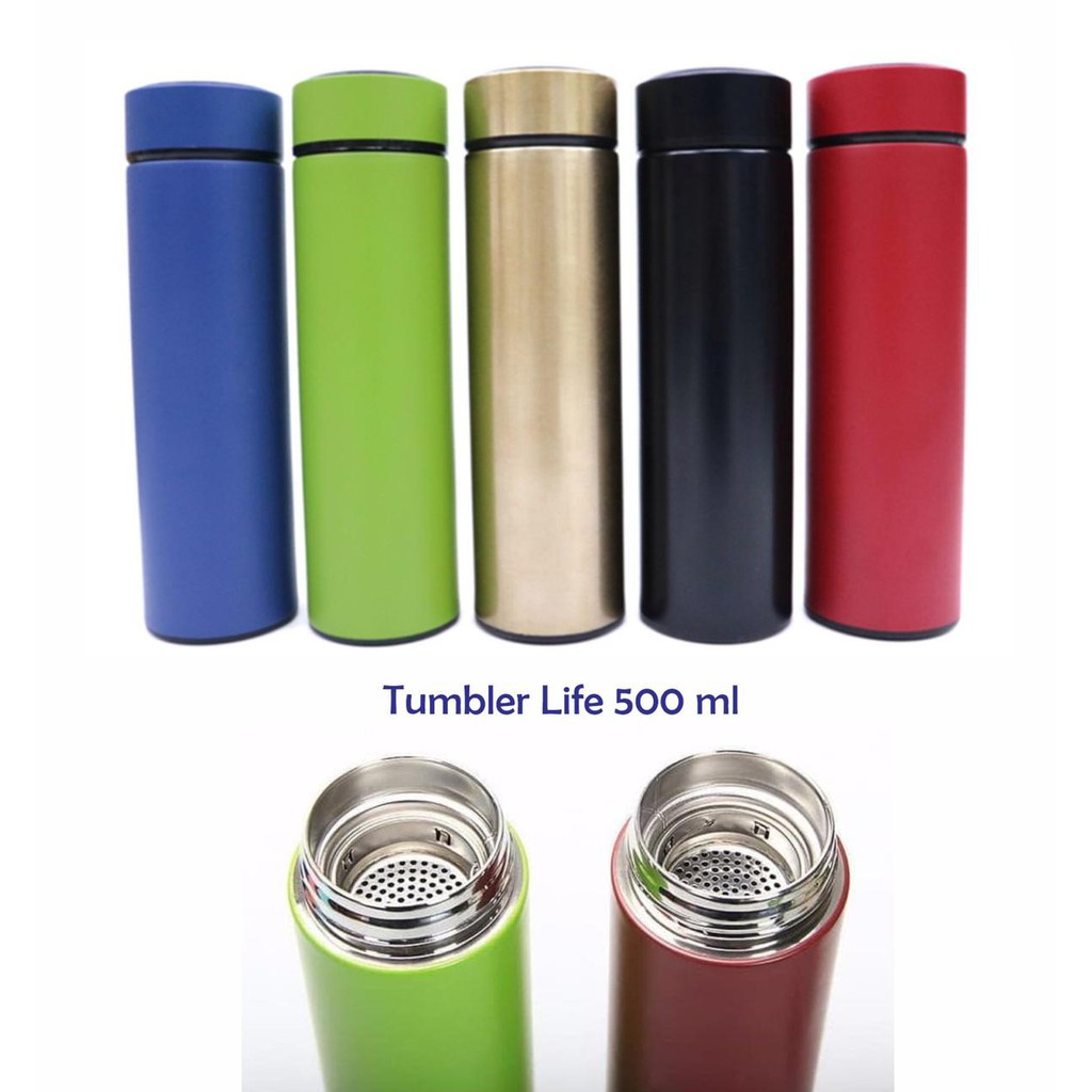 Jual Tumbler life polos/Termos Stainless Steel/Botol Minum 500ML ...