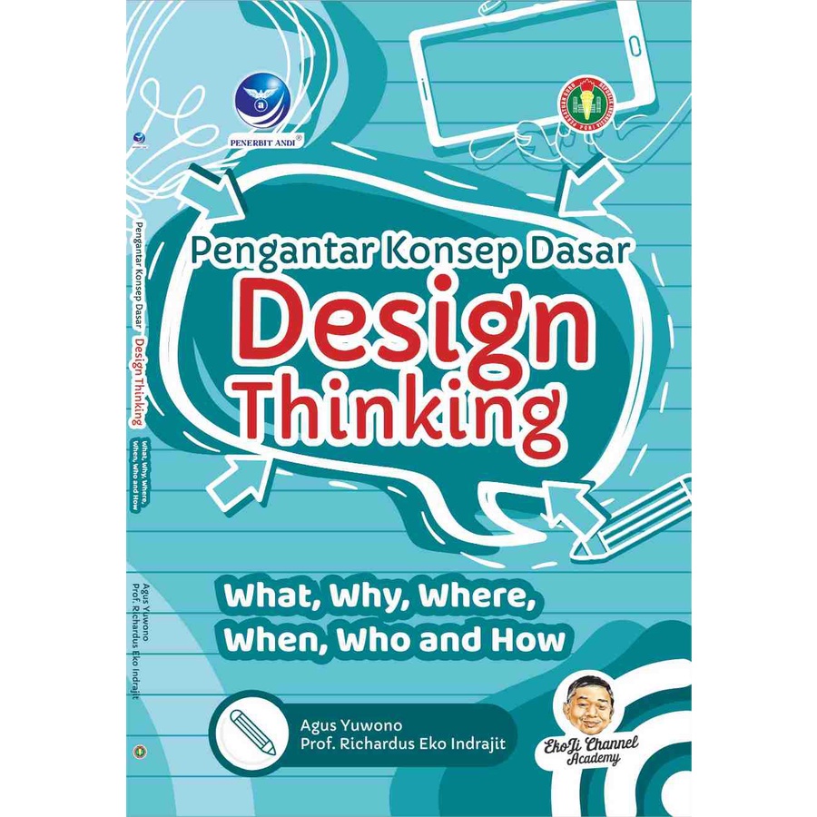 Jual BUKU Pengantar Konsep Dasar Design Thinking, What, Why, Where ...
