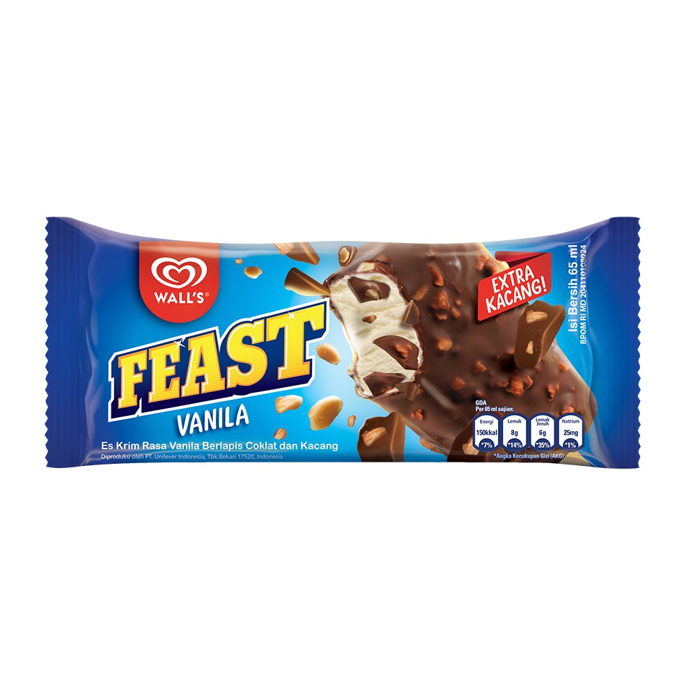 Jual Walls Feast Vanilla | Shopee Indonesia