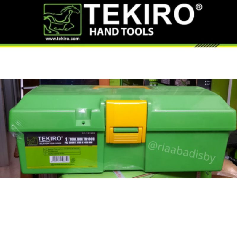 Jual Tool box Plastik 0201 Kotak Perkakas TB 901 TEKIRO | Shopee Indonesia
