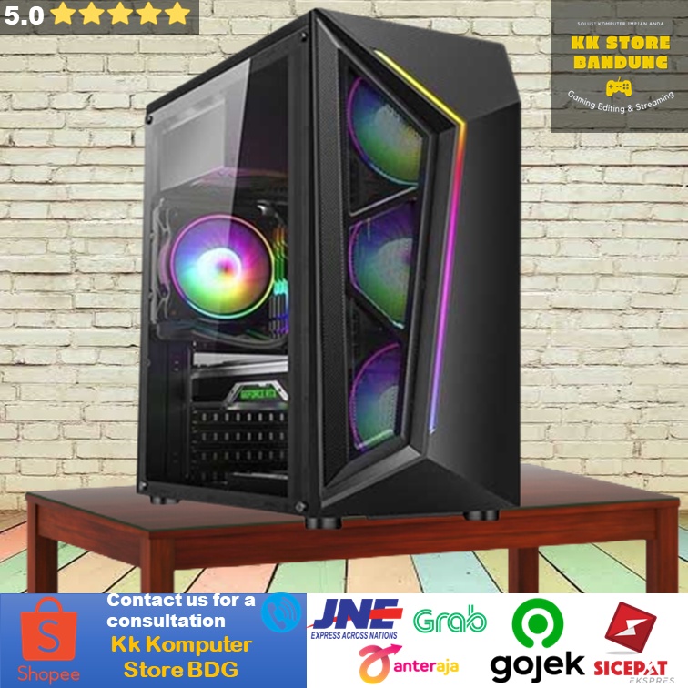 Jual PC GAMING AMD RYZEN 5 5600G | 16GB RAM | HDD 1TB PC DESIGN EDITING ...