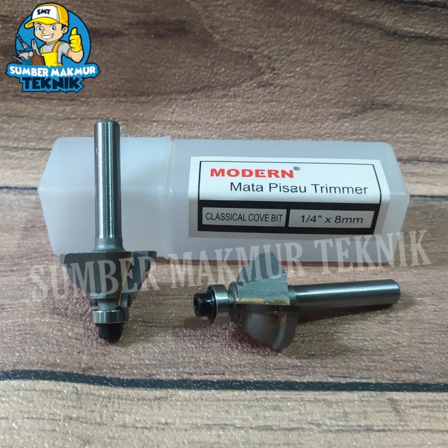 Jual Mata Profil Kayu Classical Clasical Cove Bit Router 1/4 x 5/16 ...