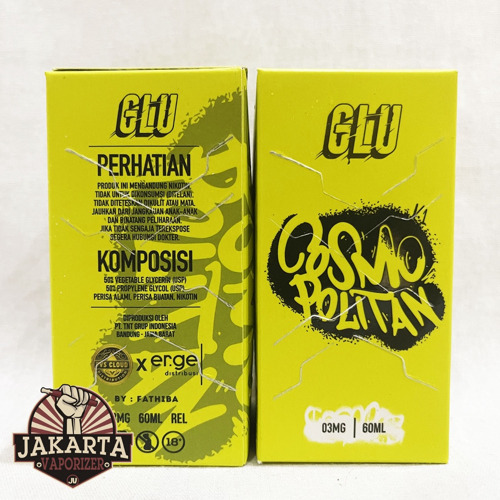 Jual GLU V1 COSMOPOLITAN 60ML 3MG BY FATHIBA X FVS | Shopee Indonesia