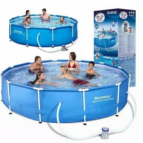 Jual Kolam Bestway Portable Besar - Kolam Renang Tanpa Pompa 56408 ...
