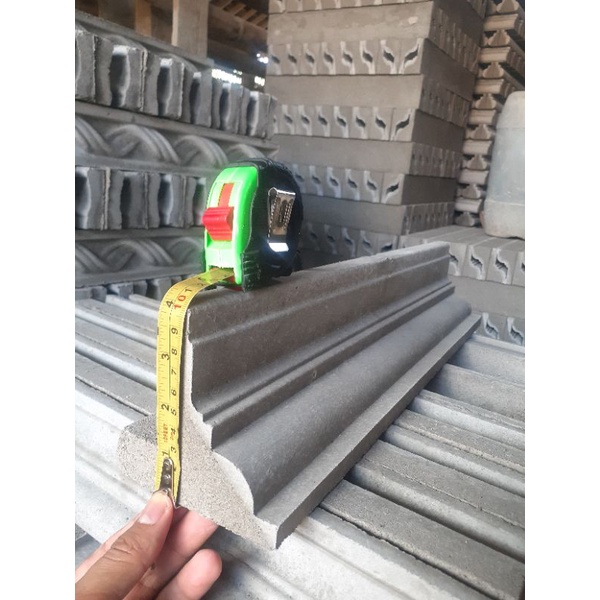 Jual lis beton list beton lis profil beton lis full beton | Shopee ...