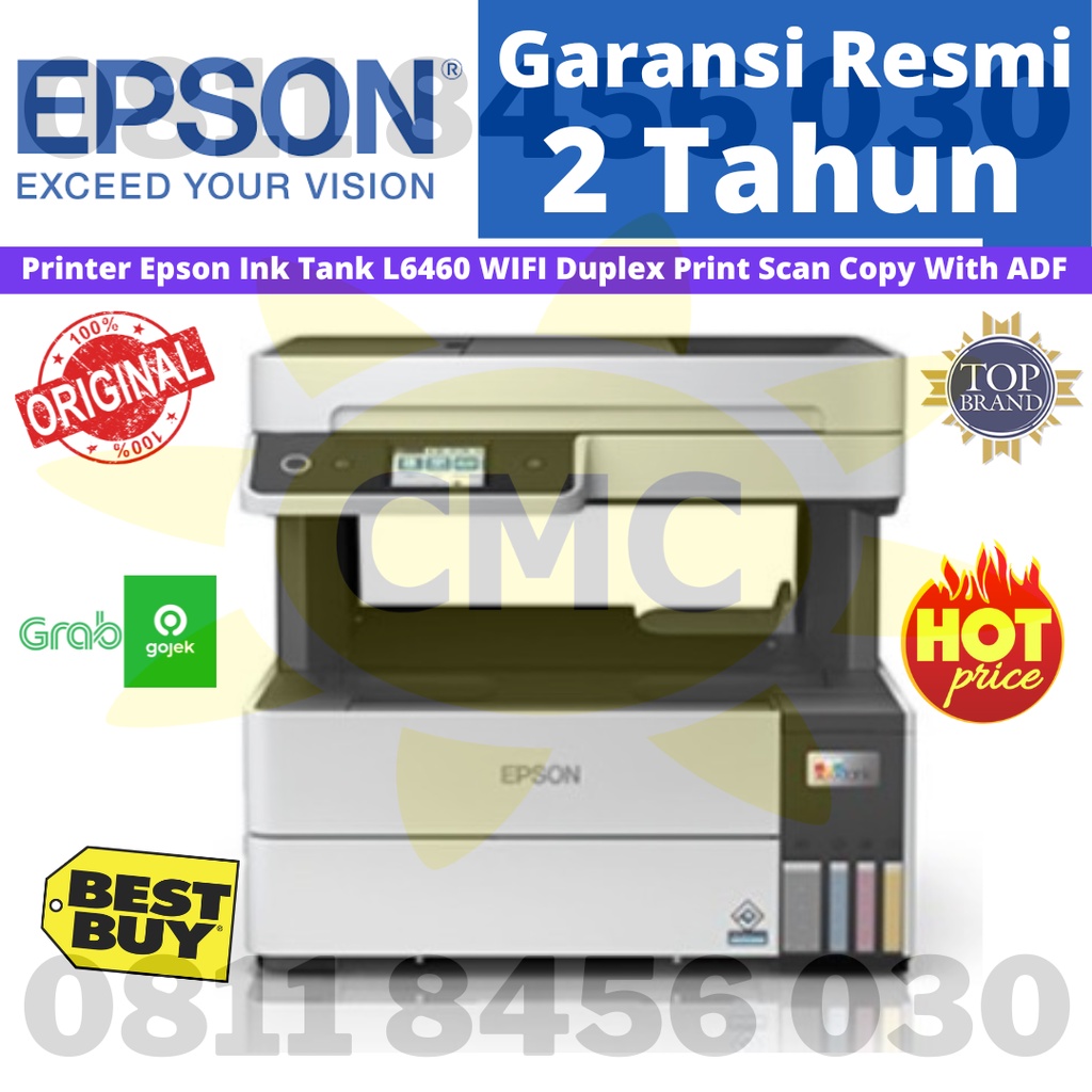 Jual Epson EcoTank L6460 L 6460 WiFi Duplex All In One Ink Tank With ...