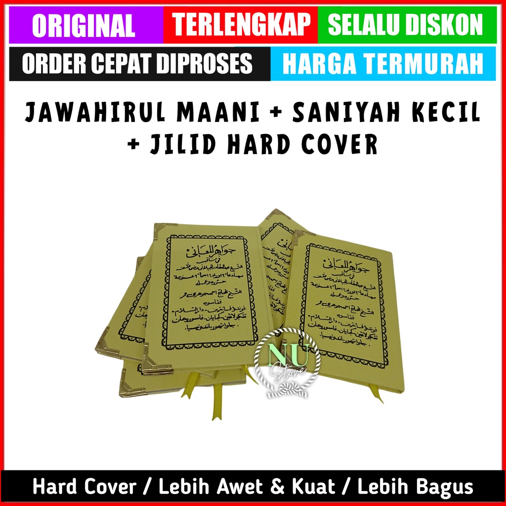 Jual KITAB JILID MAANI DAN TSANIYAH SAKU / KITAB MANAQIB JAWAHIRUL ...