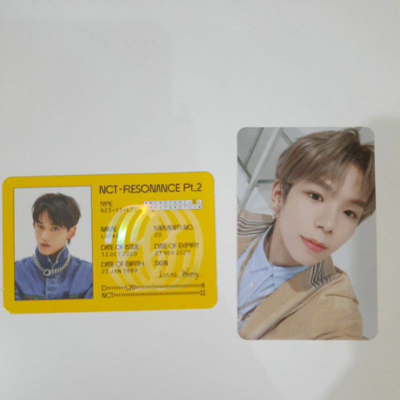 Jual Photocard id card nct departure shotaro lucas | Shopee Indonesia