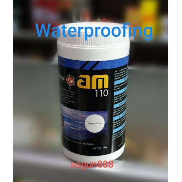 Jual AM 110 waterproofing @ 1 kg. Cat pelapis anti bocor. kedap air ...