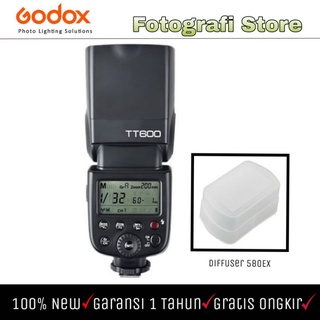 Jual Speedlite Flash Godox TT600 TT 600 Universal + Trigger Godox Canon ...