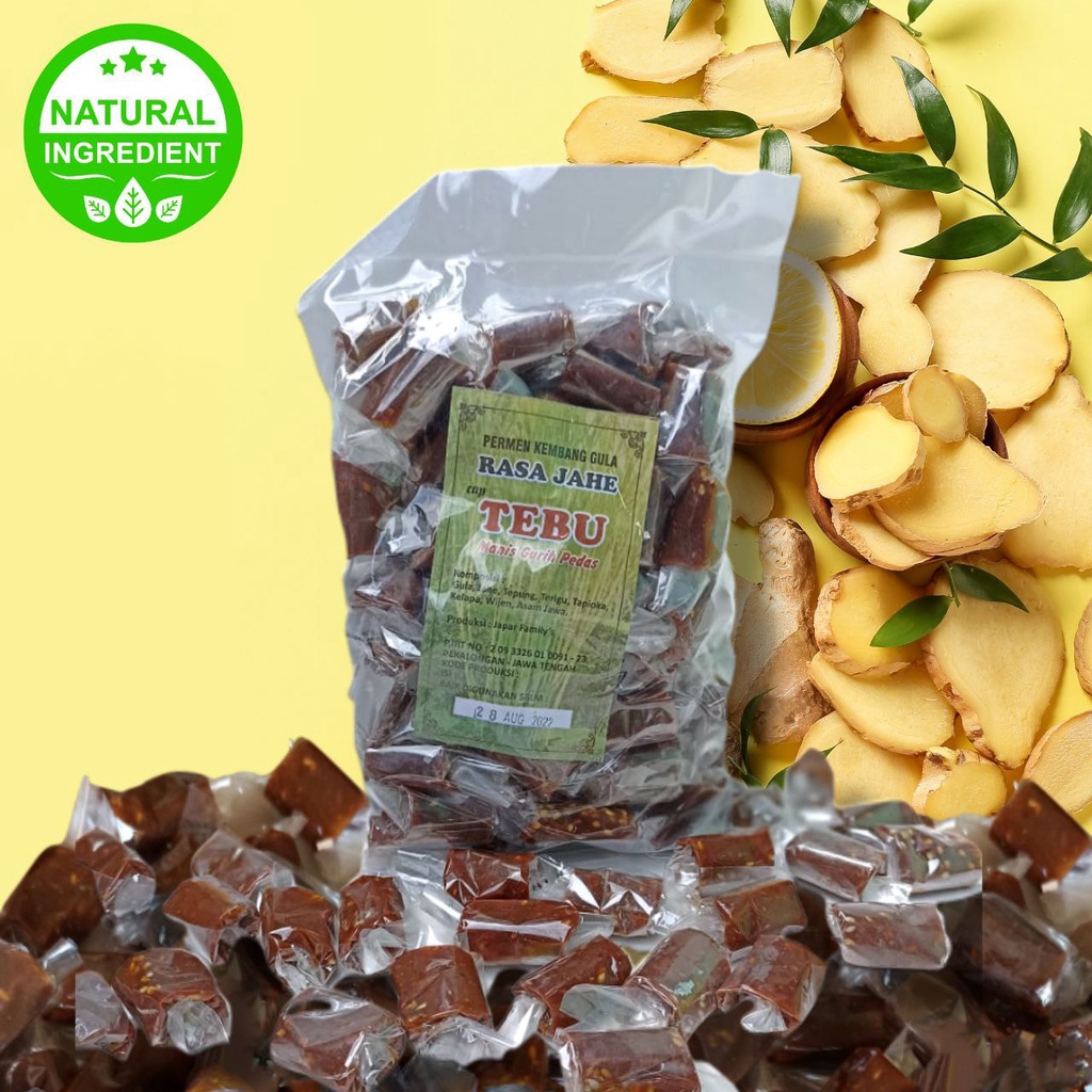 Jual Permen Jahe Emprit Kualitas Super 500gr | Shopee Indonesia
